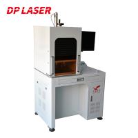 China Enclosed Logo Raycus Fiber Laser Engraving Machine For Gold Silver Copper Ring Jewelry for sale