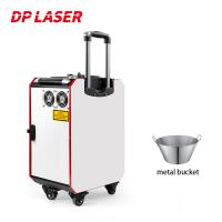 China Portable Rust Removal 100W 200w Laser Rust Removal Trolley Case Handheld for sale