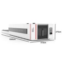 China 15000W Metal CNC Fiber Laser Cutting Machine 6025 High Power Fully Enclosed for sale