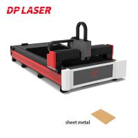 China Iron Aluminum Brass Metal Plate Mini Metal Laser Cutting Machine 3015 1500W for sale