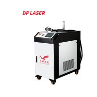 China High Power Hybrid 300W Pulse Laser Source + 2000W Continuous Laser Source Fiber Laser Cleaning Machine for sale