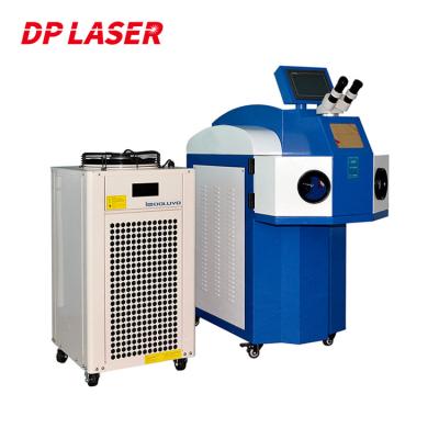 China 200W YAG Jewelry Laser Welding Machine With External Chiller 120J Single Pulse Energy for sale