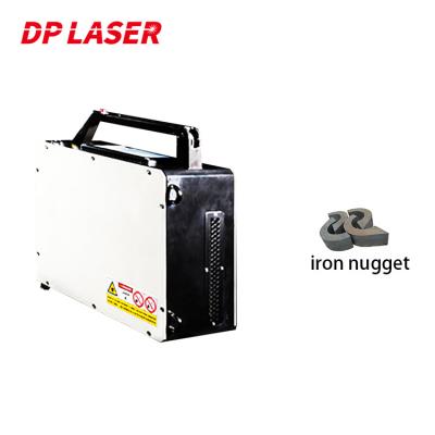 China Metal Rust Removal Portable Fiber Laser Cleaning Machine 50w 100w With Handheld Laser Cleaning Head for sale