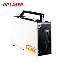 China Handheld 100w Backpack Laser Cleaning Machine  For Ss Carbon Steel Aluminum Metal Rubber for sale