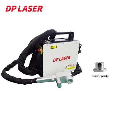 China Backpack 50W 100w Fiber Laser Cleaning Machine Mini Portable Metal Laser Rust Remover for sale