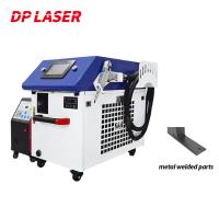 China Portable 1000w Fiber Laser Welder Raycus MAX IPG BWT Laser Source With S&A Chiller for sale