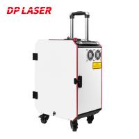 China Suitcase Portable Laser Rust Removal Metal Rust Oxide Painting Coating Graffiti Handheld Fiber Laser Cleaning Machine for sale