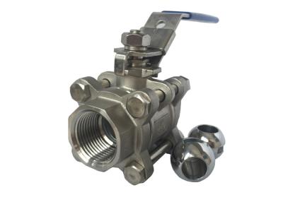 China CF8 Stainless Steel  Ball Valve 1000 WOG NPT Thread API 598 Testing Standard for sale