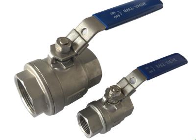 China ISO Stainless Steel Ball Valve With Female Thread End  1000 Wog for sale