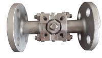 China Stainless Steel DN20 Full Bore Flanged Ball Valve PN16  40 ANSI 150LB for sale