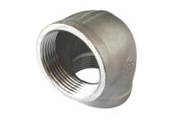 China Astm Standard 304 Stainless Steel Pipe Fitting Bpt Or Npt Threaded Low Pressure Elbow for sale
