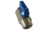 China 1 Inch Stainless Steel Mini Ball Valve 316 1000 Wog  Bsp Mf Threaded for sale