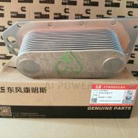 China Cummins Genuine Parts Engine Oil Cooler Core 3974815 For DCEC 6CT Engine for sale