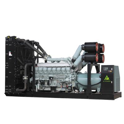 China SME 650kva 3 Cylinde Mitsubishi Diesel Generator 520kw S6R2-PTA-C for sale