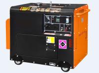 China 20A 10 Kva Single Cylinder Diesel Engine Generator HR188FA Silent Gen Set for sale
