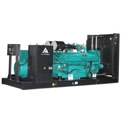 China 1500 KVA 1MW 10kva 3 Phase Electric Generating Set With Cummins KTA50-GS8 50HZ for sale