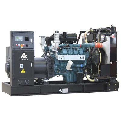 China AI Power Generator 500kva 400kw Diesel Generator Set With Doosan Engine P180FE for sale