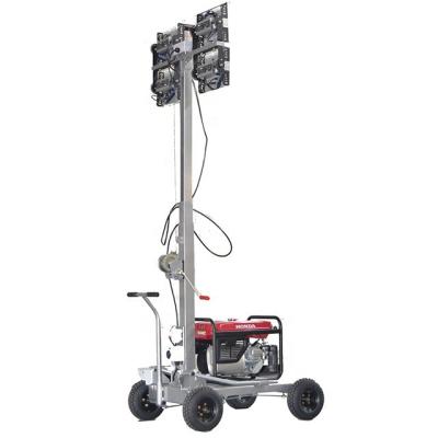 China 10kva 7M Portable Light Tower for sale