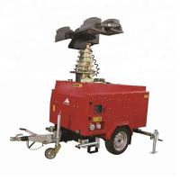 China 10kva 7M Portable Light Tower for sale