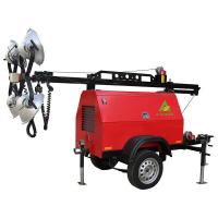 China 4x200W 5m Portable Light Tower for sale