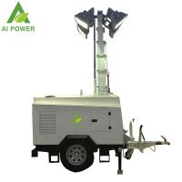 China 9m 20KVA Portable Light Tower LED Lamps for sale
