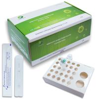 China Covid 19 Antigen Swab Test Kit Colloidal Gold 25Tests/Kit CE Test Rtk Ag Swab Test for sale