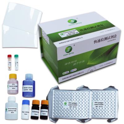 China 10min Porcine Parvovirus Test Kit Rapid Test Rtk For Pig 192 Wells/Kit GMP for sale