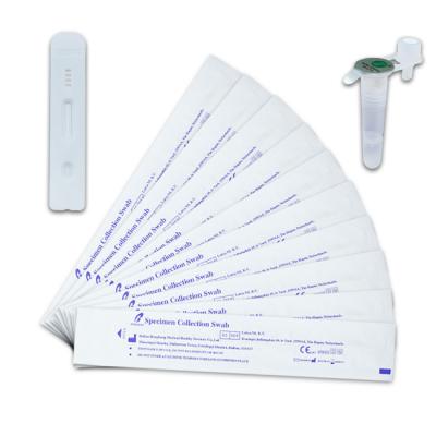 China SARS-CoV-2 Antigen Swab Test Kit 10 Tests/Kit CE Accuracy 99.68% Professional Test for sale