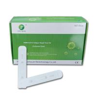 China Throat SARS-CoV-2 Rapid  Ag Colloidal Gold Rapid Test 10 Tests/Kit CE for sale