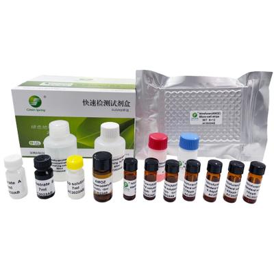 China Shrimp Nitrofuran AMOZ 0.03ppb Diagnostic ELISA Kit For Milk Food Safety Sensitivity 96Wells/Kit for sale