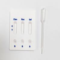 China Clenbuterol Ractopamine Salbutamol Food Safety Rapid Test Kit Card For Urine 30 Tests/Kit for sale