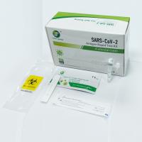China COVID-19 Ag Rapid Antigen Self Test  25 Tests/Kit CE For Nasal Swab Specificity 100% for sale