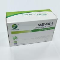 China Green Spring COVID-19 Rapid Test Kit & Antigen Swab Test Kit 25 Tests/Kit for sale