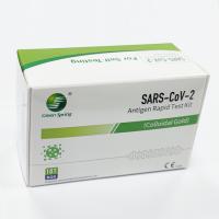 China Green Spring Antigen Rapid Self Test 10 Tests/Kit CE For Nasal Rtk Self Test Kit for sale