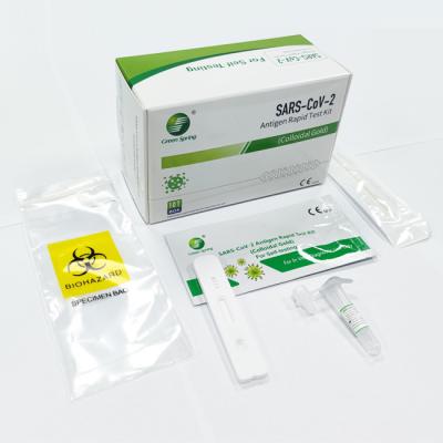China SARS-CoV-2 Antigen Swab Test Kit 10 Tests/Kit CE Rtk Swab Test Kit for sale