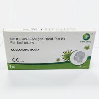 China SARS-CoV-2 Antigen Home Test Kit 1 Tests/Kit CE For Nasal Swab Accuracy 99.68% for sale