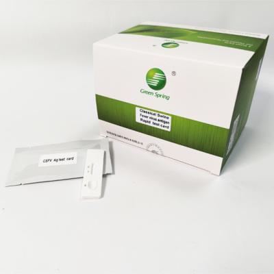 China Classical Swine Flu Kit Fever Virus Antigen Rapid Test Device 50 Tests/Kit for sale