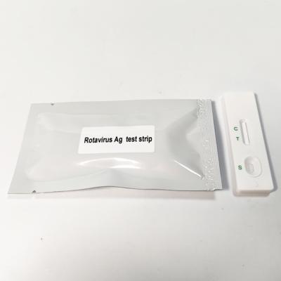 China Cattle Pig Dog Rotavirus Test Kit Rapid Antigen Detection 50 Tests/Kit ISO9001 GMP for sale