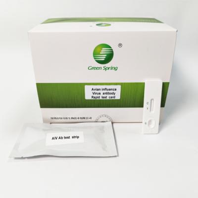 China Influenza Virus AIV Avian Flu Test Kit Antibody Rapid Ab Check Kit 50 Tests/Kit ISO9001 for sale