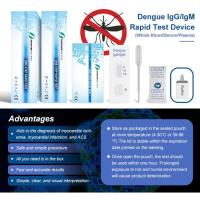 China 40 Tests/Kit Dengue Ns1 Ag Rapid Test Kit Ag IgM IgG Test Cassette for sale