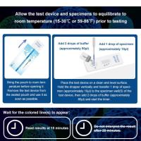 China 40 Tests/Kit Dengue Ns1 Ag Rapid Test Kit Ag IgM IgG Test Cassette for sale