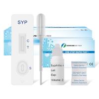 China Accuracy 99% Infectious Disease Test Syphilis Rapid Test Kit 40 Tests/Kit CE for sale