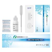 China Accuracy 99% Infectious Disease Test Syphilis Rapid Test Kit 40 Tests/Kit CE for sale