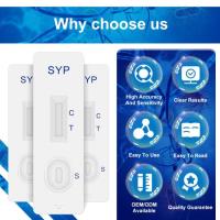 China Accuracy 99% Infectious Disease Test Syphilis Rapid Test Kit 40 Tests/Kit CE for sale
