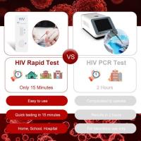 China One Step 1/2 Hiv Rapid Home Test Kit Whole Blood Serum Plasma 40 Tests/Kit for sale