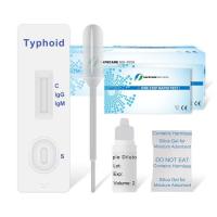 China Typhoid IgM / IgG Rapid Antibody Test Cassette One Step 40 Tests/Kit for sale