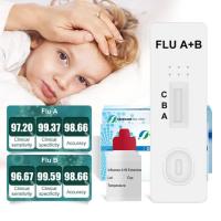 China Multiplex Assay Influenza Flu A B Combo Rapid Test Device 25Tests/Kit for sale