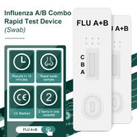 China Multiplex Assay Influenza Flu A B Combo Rapid Test Device 25Tests/Kit for sale