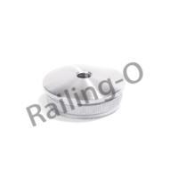 China M8 Solid Stainless Steel End Cap Handrail Tube 2MM Stainless Steel Pipe Cap for sale