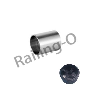 China Wooden Fitting Φ42 d22 H50 for Handrail Systems AISI304/316 Satin/Mirror Finish QEF10042 for sale